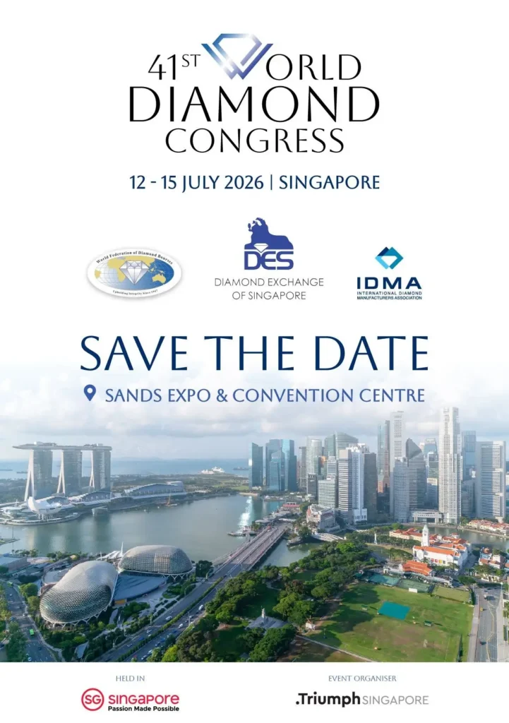Announcement of World Diamond Congress 2026