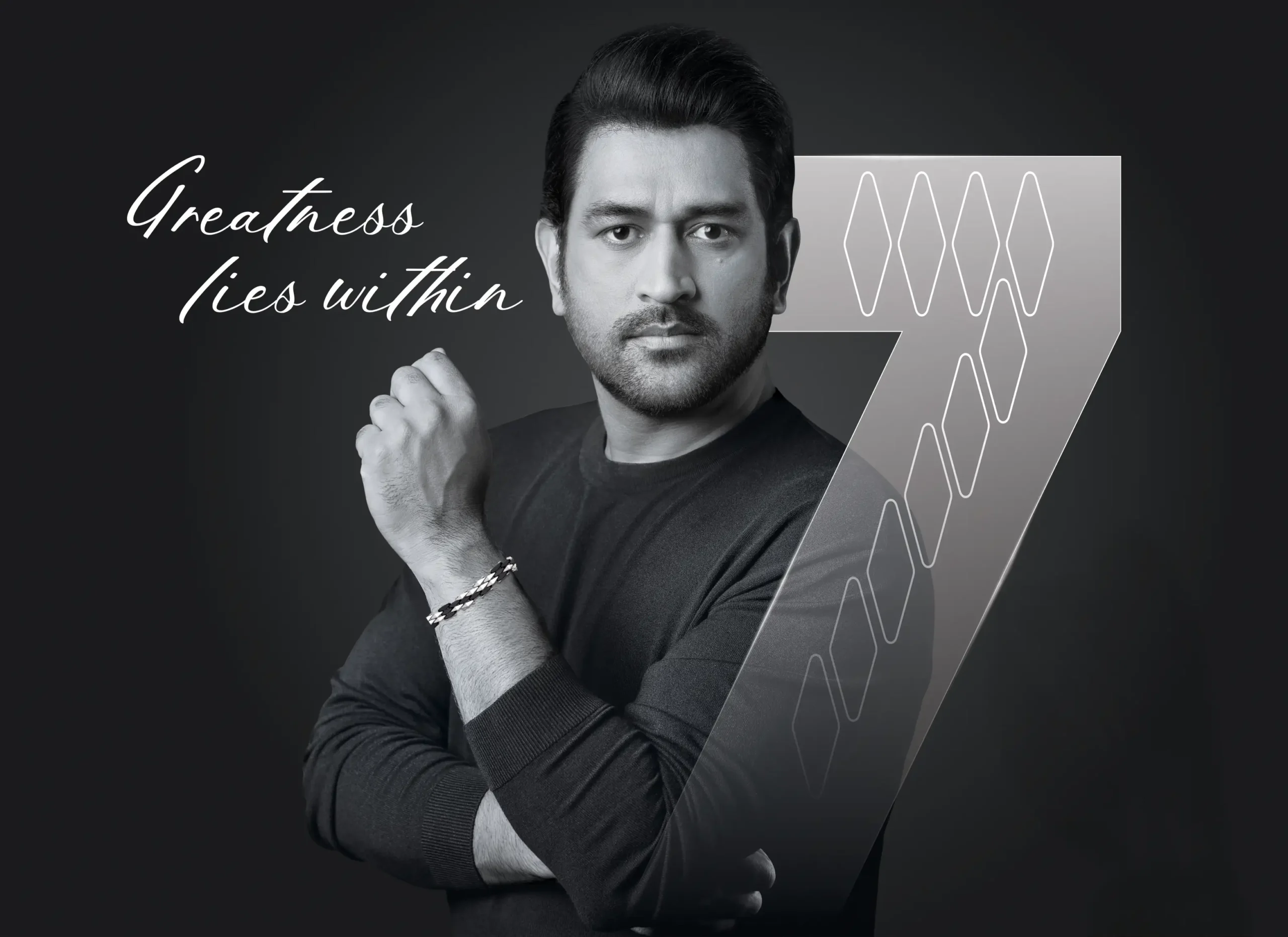 Vbj Since 1900 Unveils “The Lucky 7 Bracelet” - An Exclusive Ms Dhoni Signature Creation